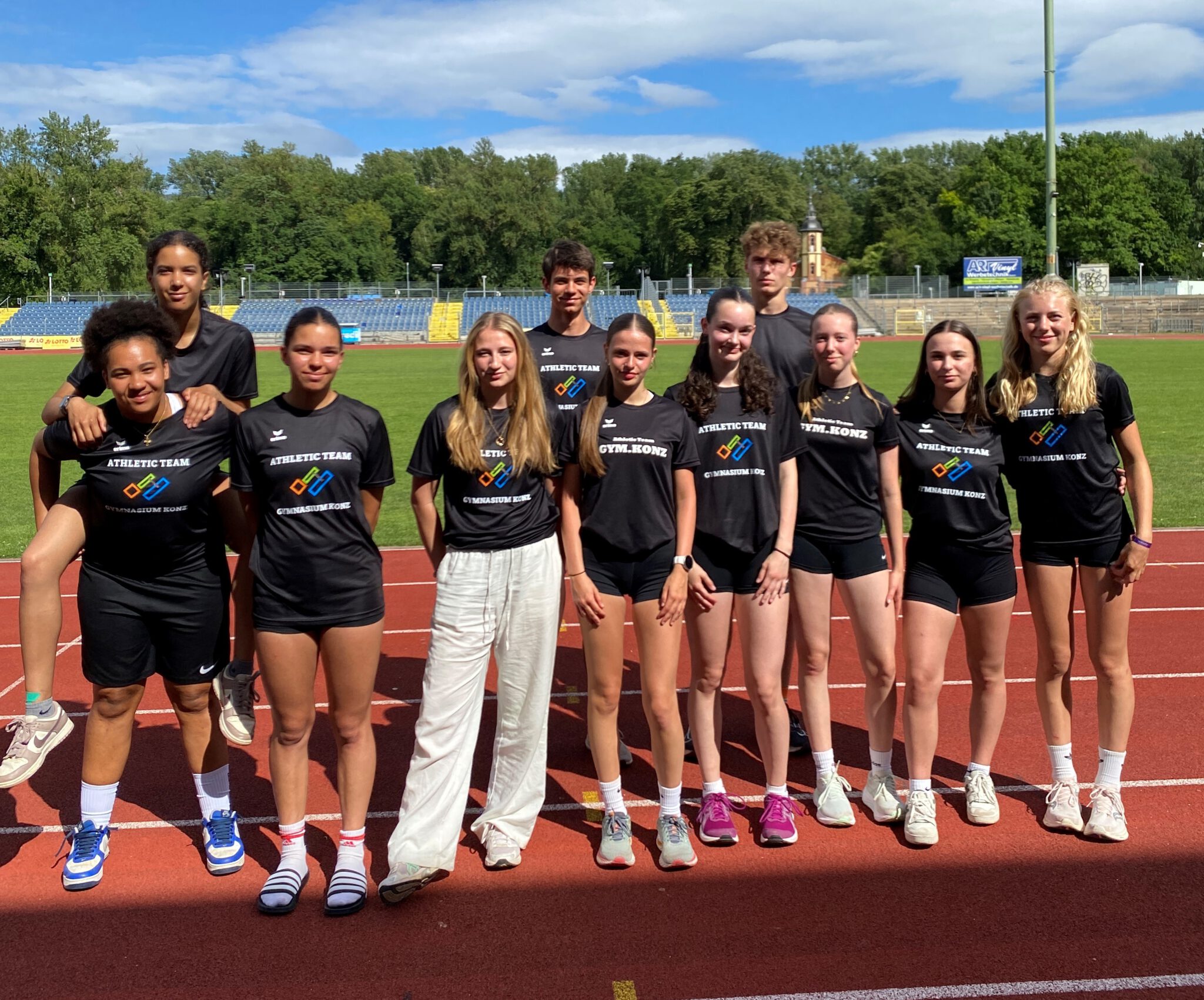 4. Platz in RLP für U18-Mädchenmannschaft – Gymnasium Konz